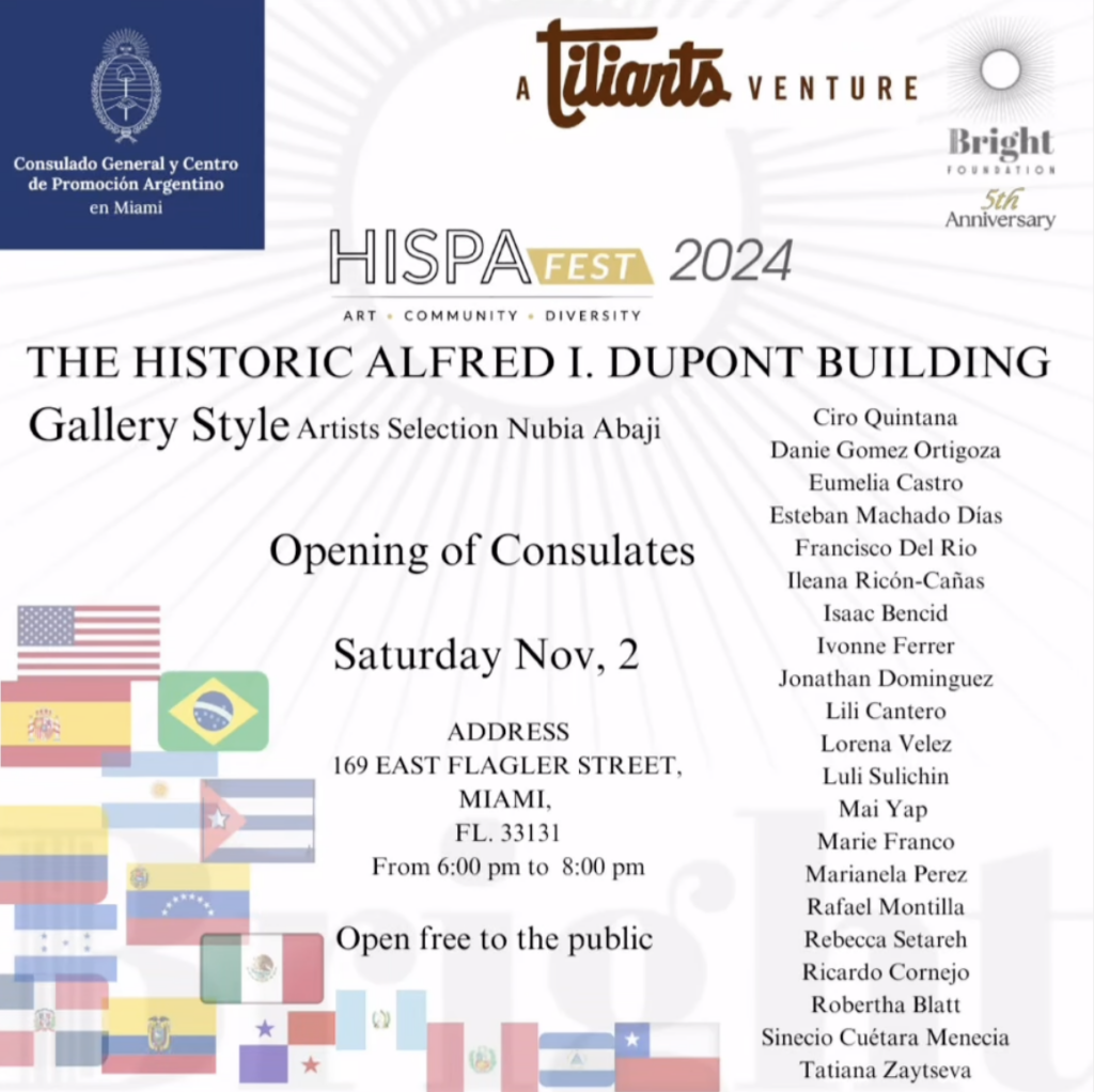 Hispafest 2024 Alfred Dupont Building | Art Miami Magazine
