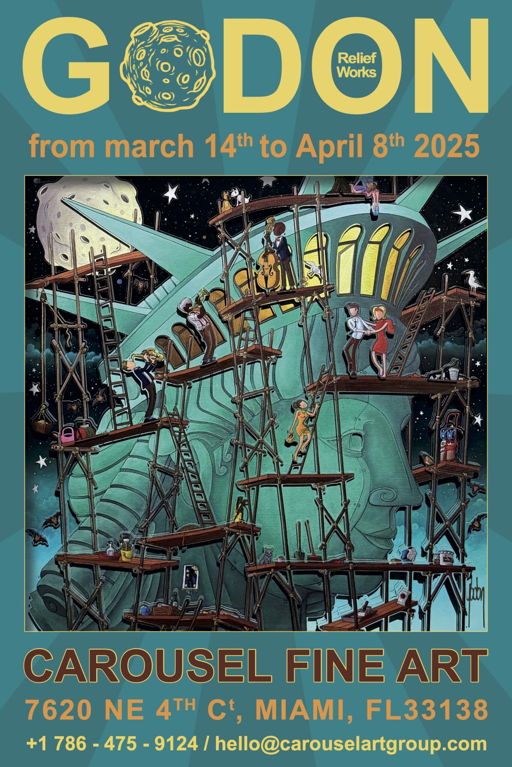 Alain Godon Spotlight at Carousel Fine Art: A Celebration of Whimsy ...