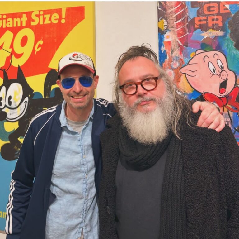 Dos artistas en la Van Der Plas Gallery Alejandro Caiazza y Doug Groupp ...