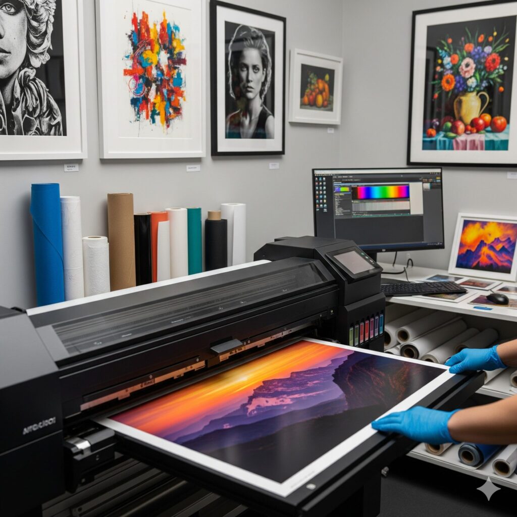 Fine Art Printing - Art Miami Magazine