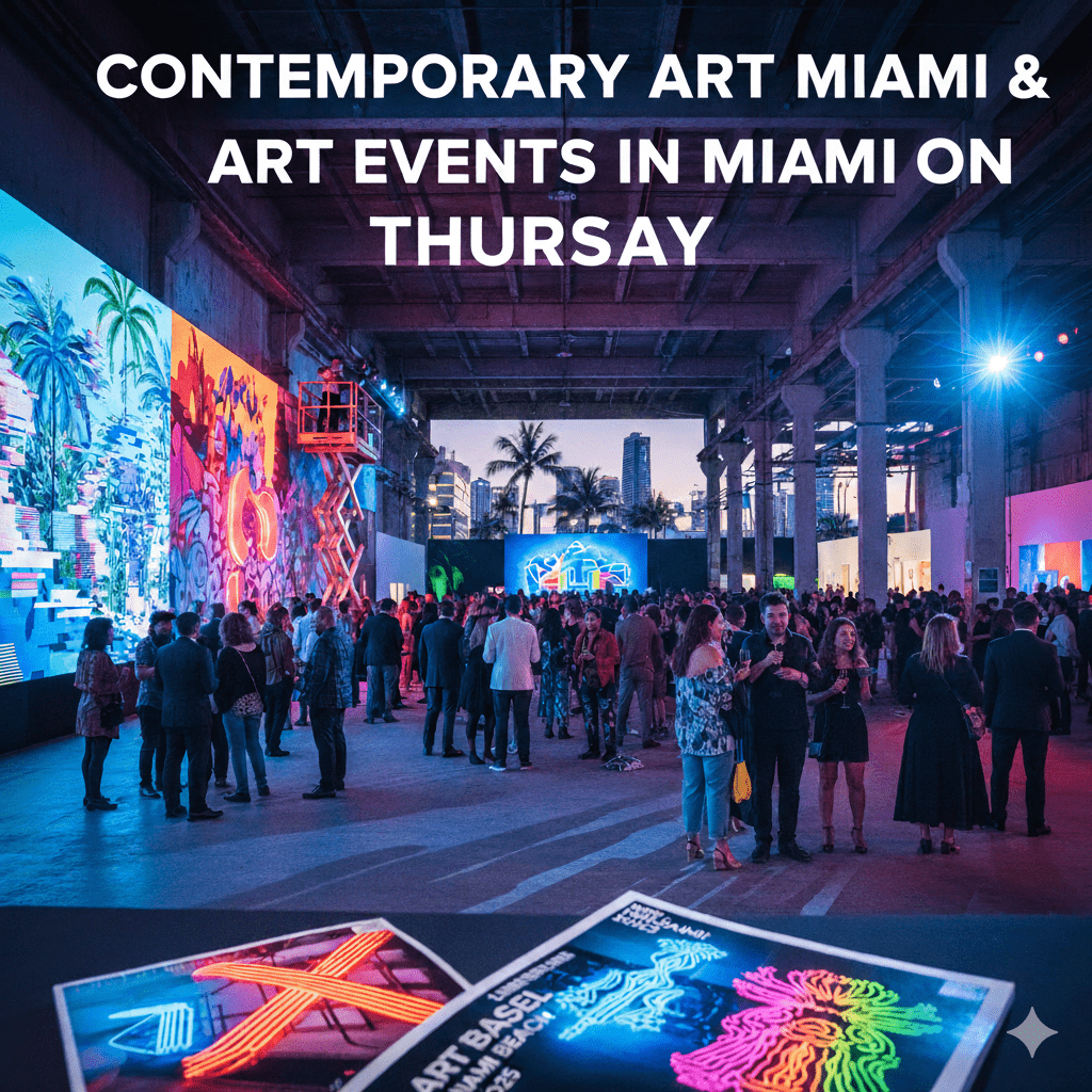 Thursday, Oct 16 — Miami Art Events You Can’t Miss - Art Miami Magazine