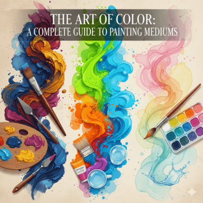 The Art Of Color: A Complete Guide To Painting Mediums - Art Miami Magazine
